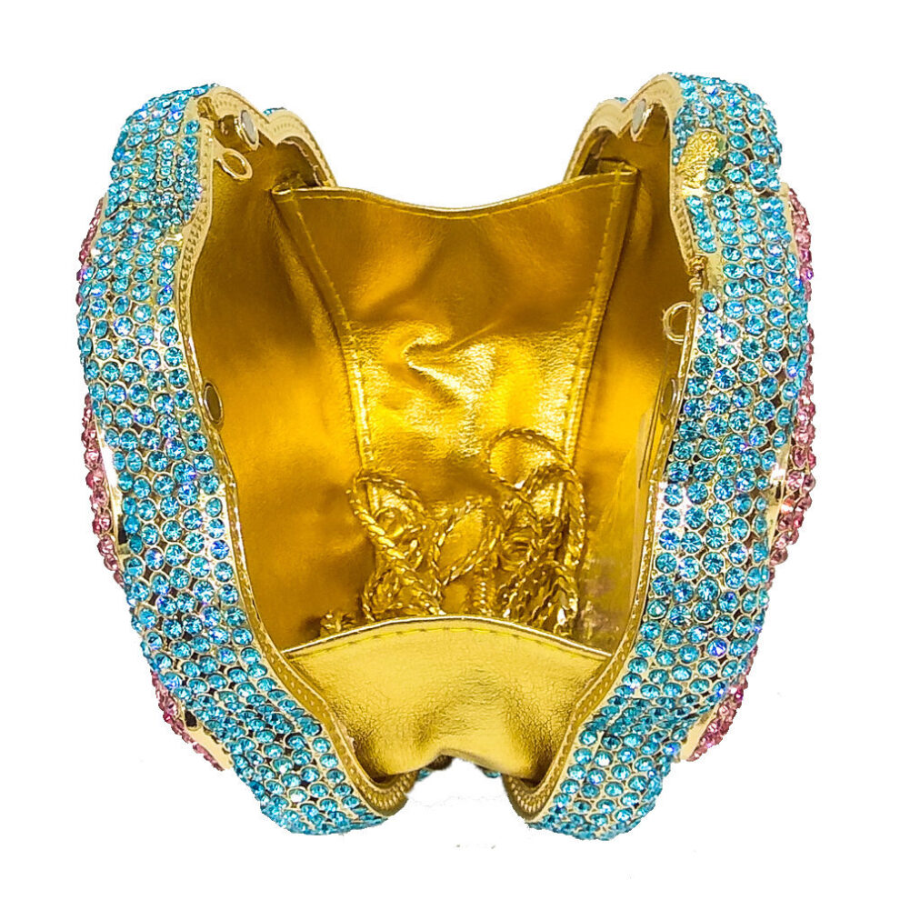 Crystal Purse In Handmade Crystallized Evening Bag For Party In CL147 ...